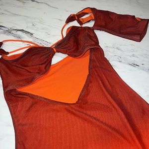 Outcast | Dresses | Generation Outcast Red Cut Out Mini Dress | Poshmark